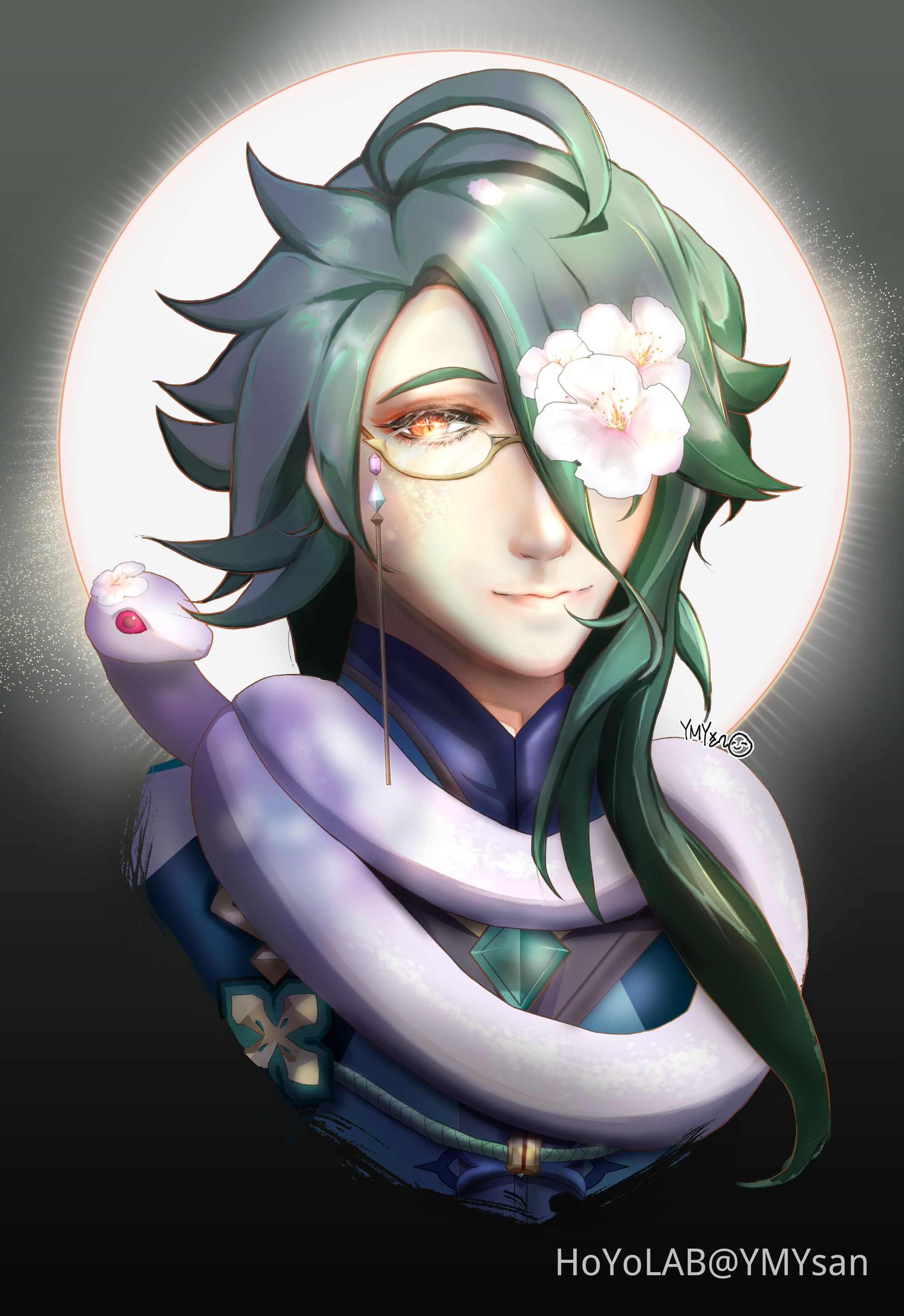 Portrait of Baizhu Genshin Impact | HoYoLAB