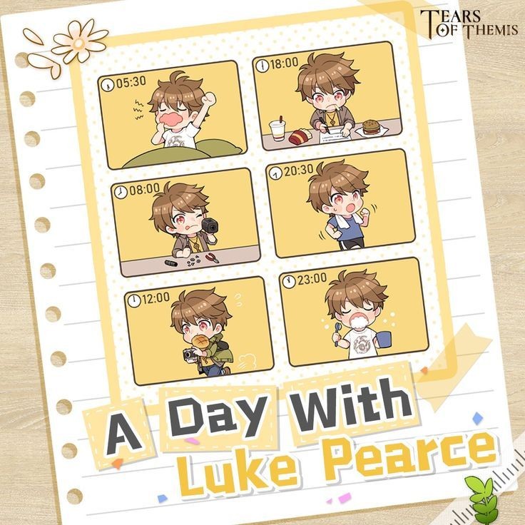 A Day with Luke Pearce🌼 Tears of Themis | HoYoLAB