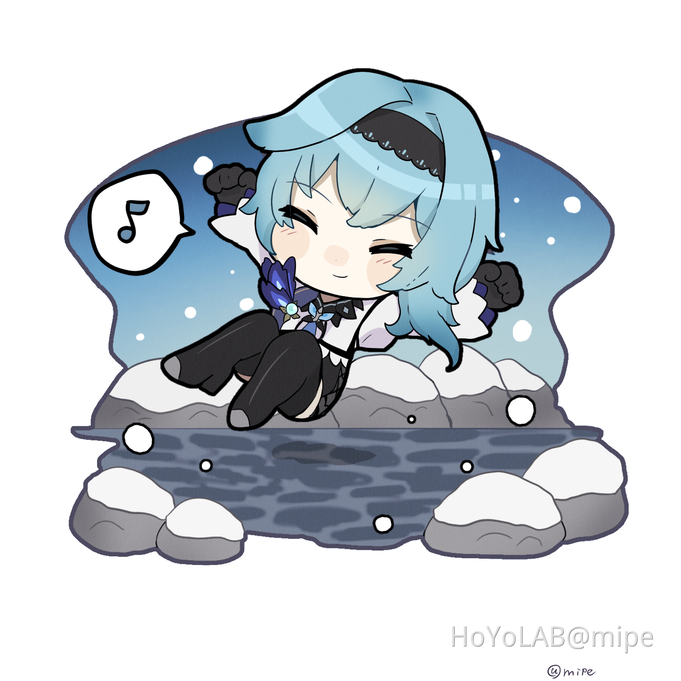 Eula sticker | Genshin Impact | HoYoLAB