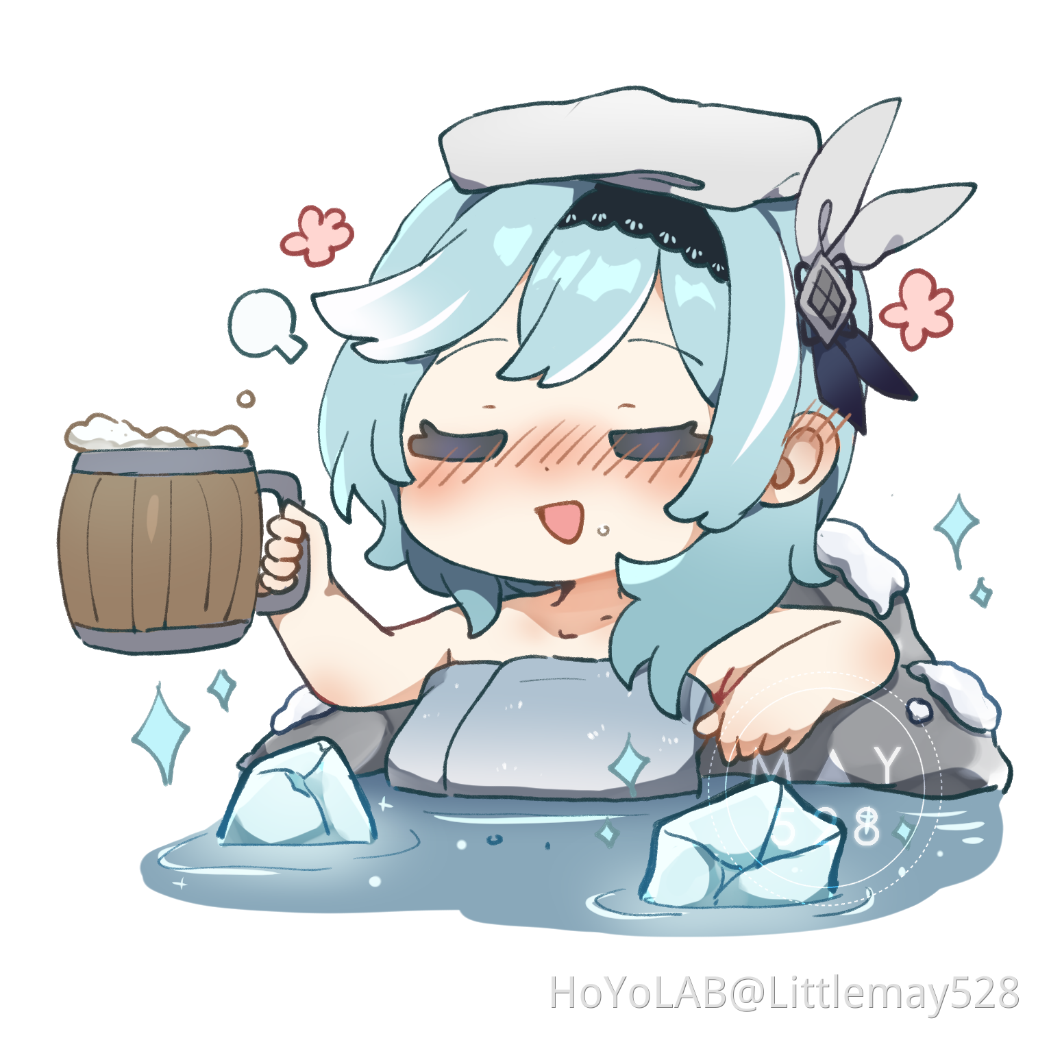 Eula Sticker: "Bliss!" Genshin Impact | HoYoLAB