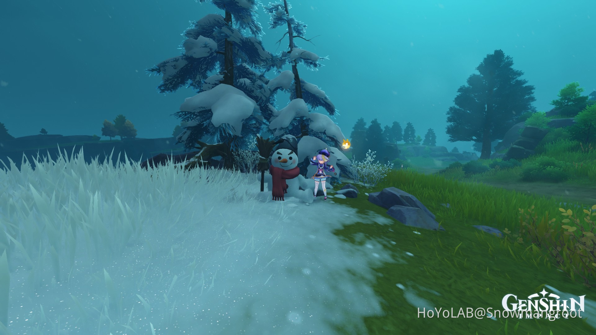 How about your snowman? Genshin Impact | HoYoLAB