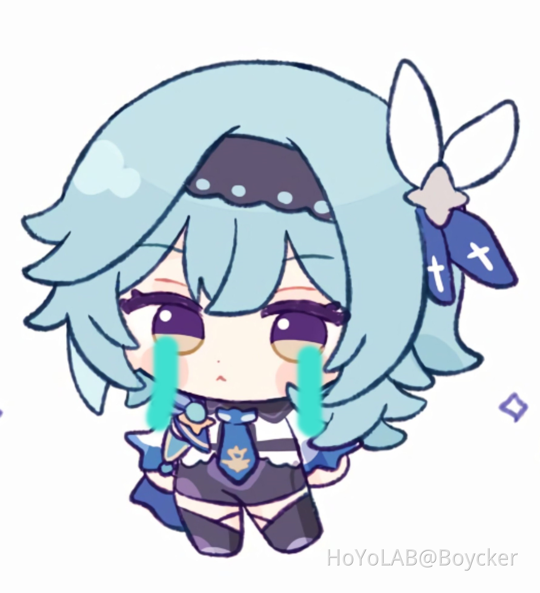 Eula sticker xd Genshin Impact | HoYoLAB