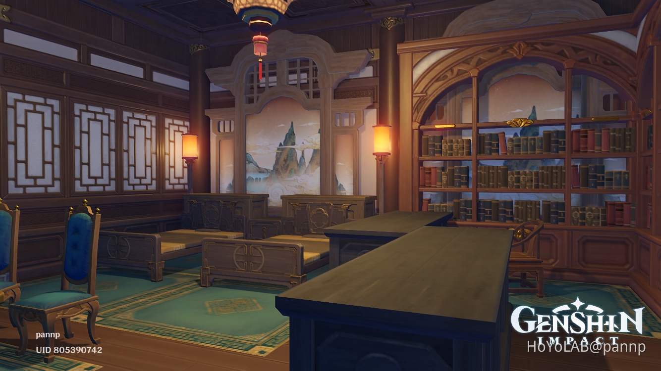 Genshin impact pot Serenitea Pot Desing | Liyue room Genshin Impact ...