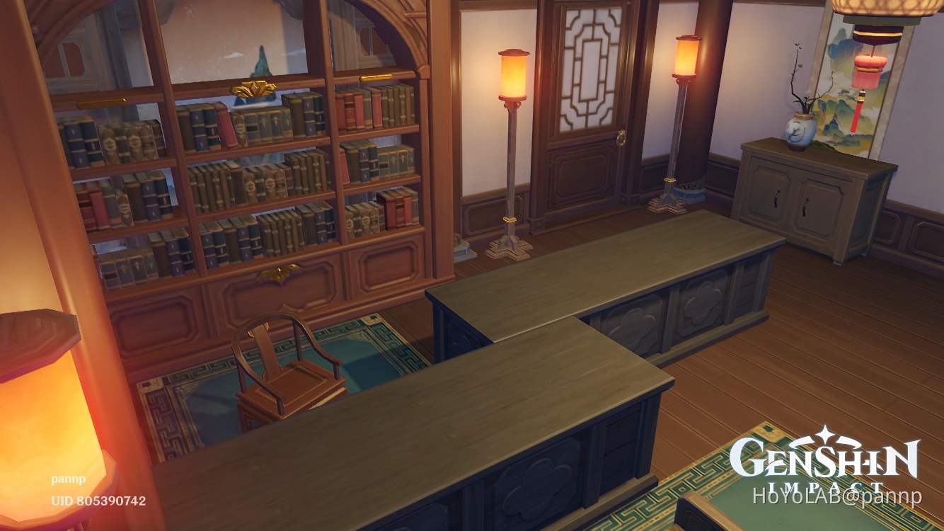 Genshin impact pot Serenitea Pot Desing | Liyue room Genshin Impact ...