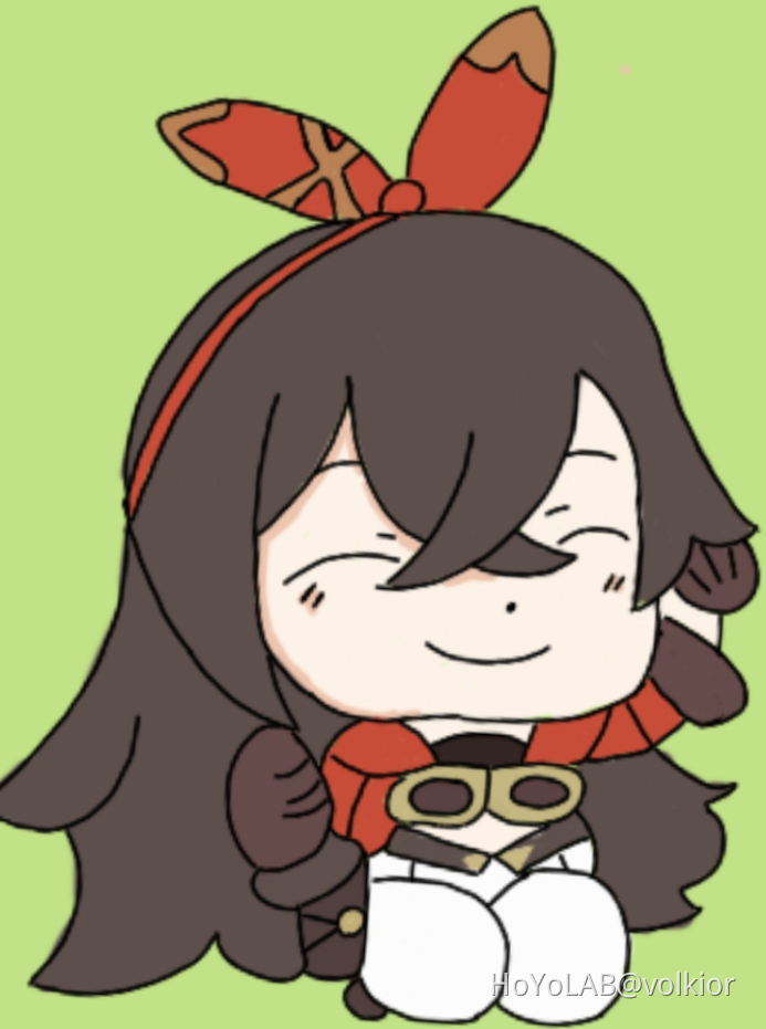 My try to draw amber Genshin Impact | HoYoLAB