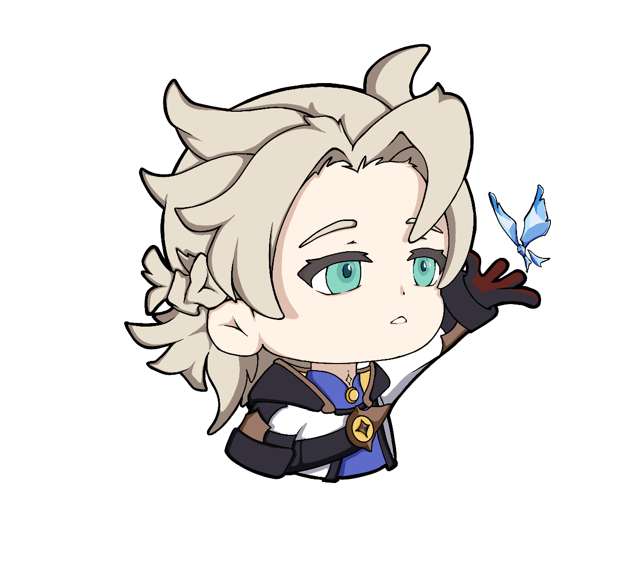 The truth of this world... what could it be? (Albedo Sticker Contest ...