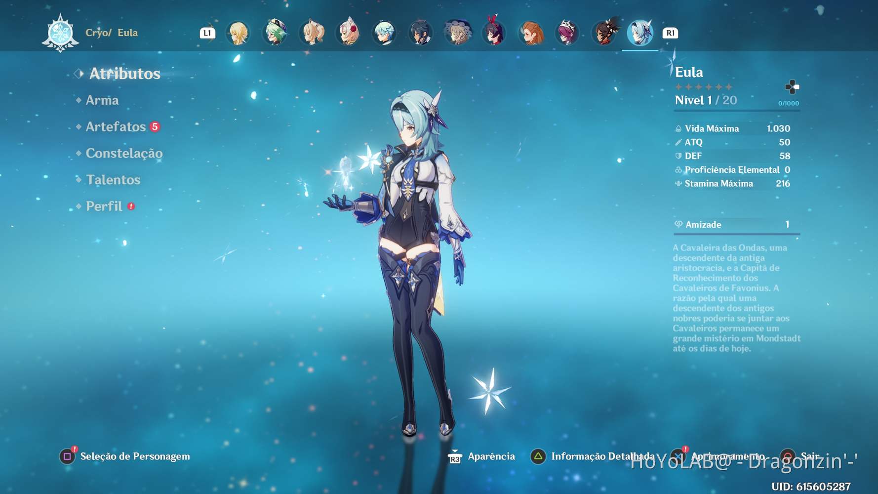 Eula Genshin Impact | HoYoLAB