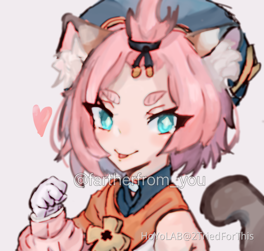 This is a Diona I made on IbisPaint Genshin Impact | HoYoLAB