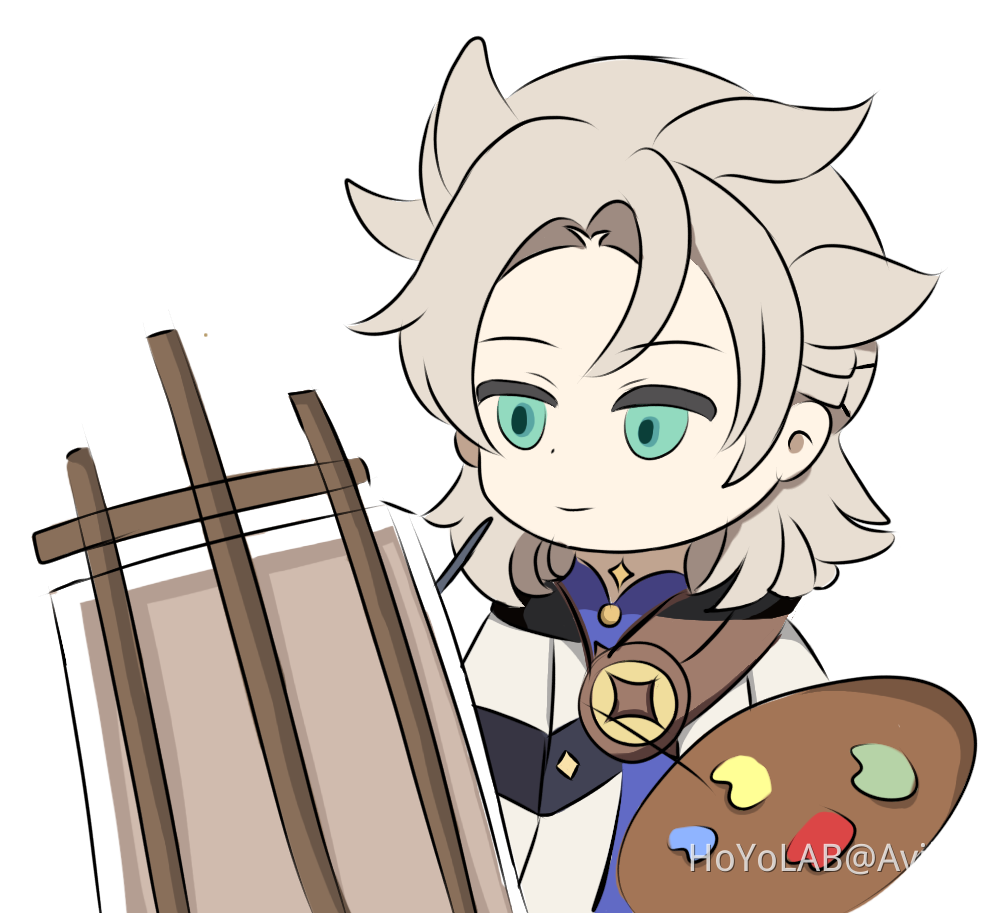 albedo stickers Genshin Impact | HoYoLAB