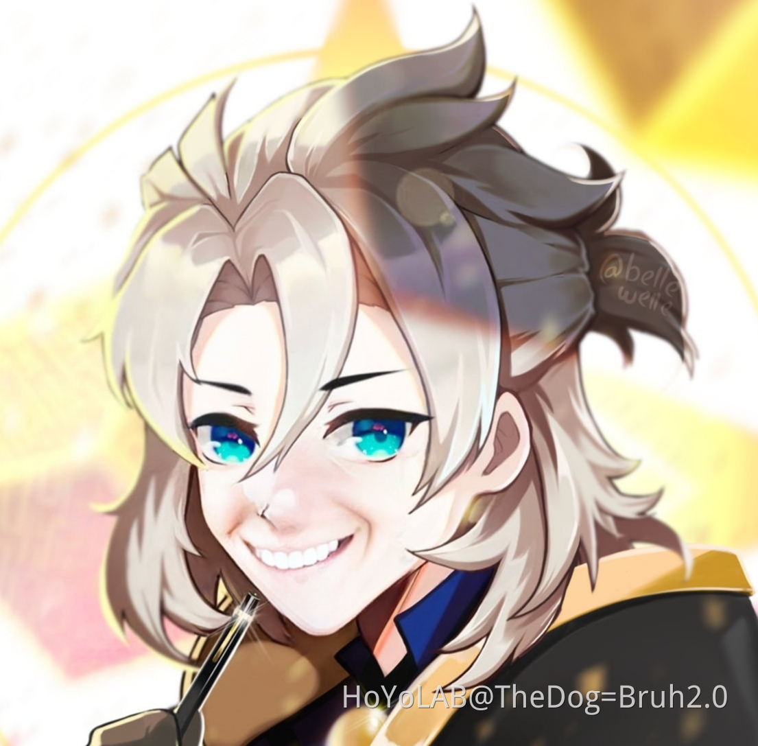 Albedo Smiling With Hair Buff Genshin Impact | HoYoLAB