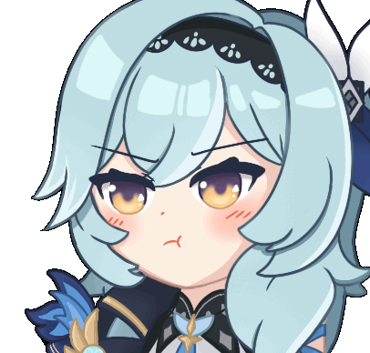 Eula Tsundere Pout Emote Genshin Impact | HoYoLAB