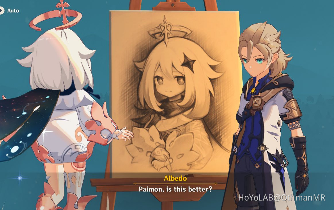 Paimon painting Genshin Impact | HoYoLAB
