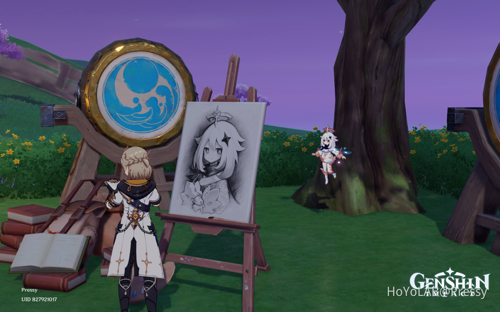 Just Albedo painting paimon in my teapot | Genshin Impact | HoYoLAB