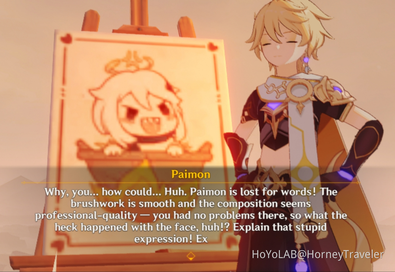 Paimon painting Genshin Impact | HoYoLAB