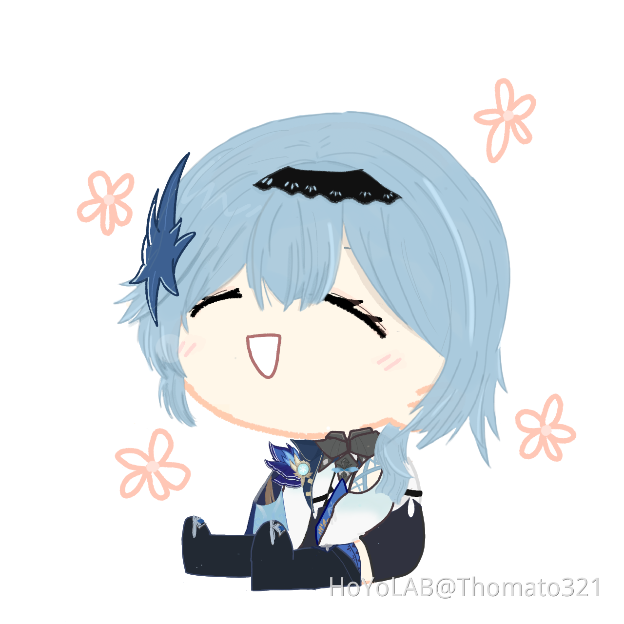 Eula Chibi | Genshin Impact | HoYoLAB