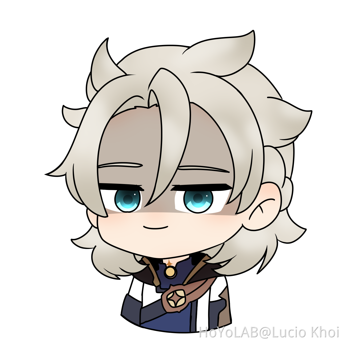 Smug Albedo Genshin Impact | HoYoLAB