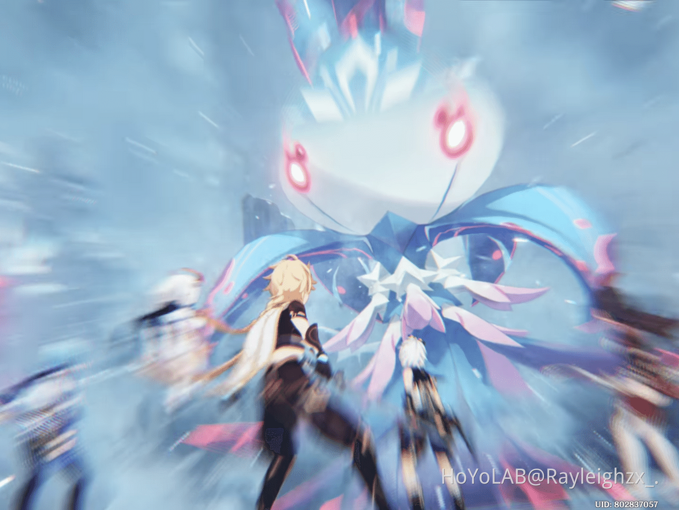 elsa? Whooperflower? Albedo? idk Genshin Impact | HoYoLAB