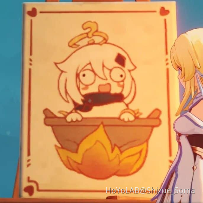 Derpy Paimon to bless your feed Genshin Impact | HoYoLAB