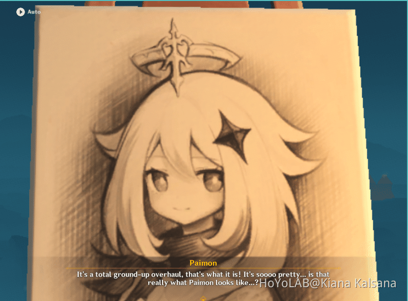 Paimon painting Genshin Impact | HoYoLAB