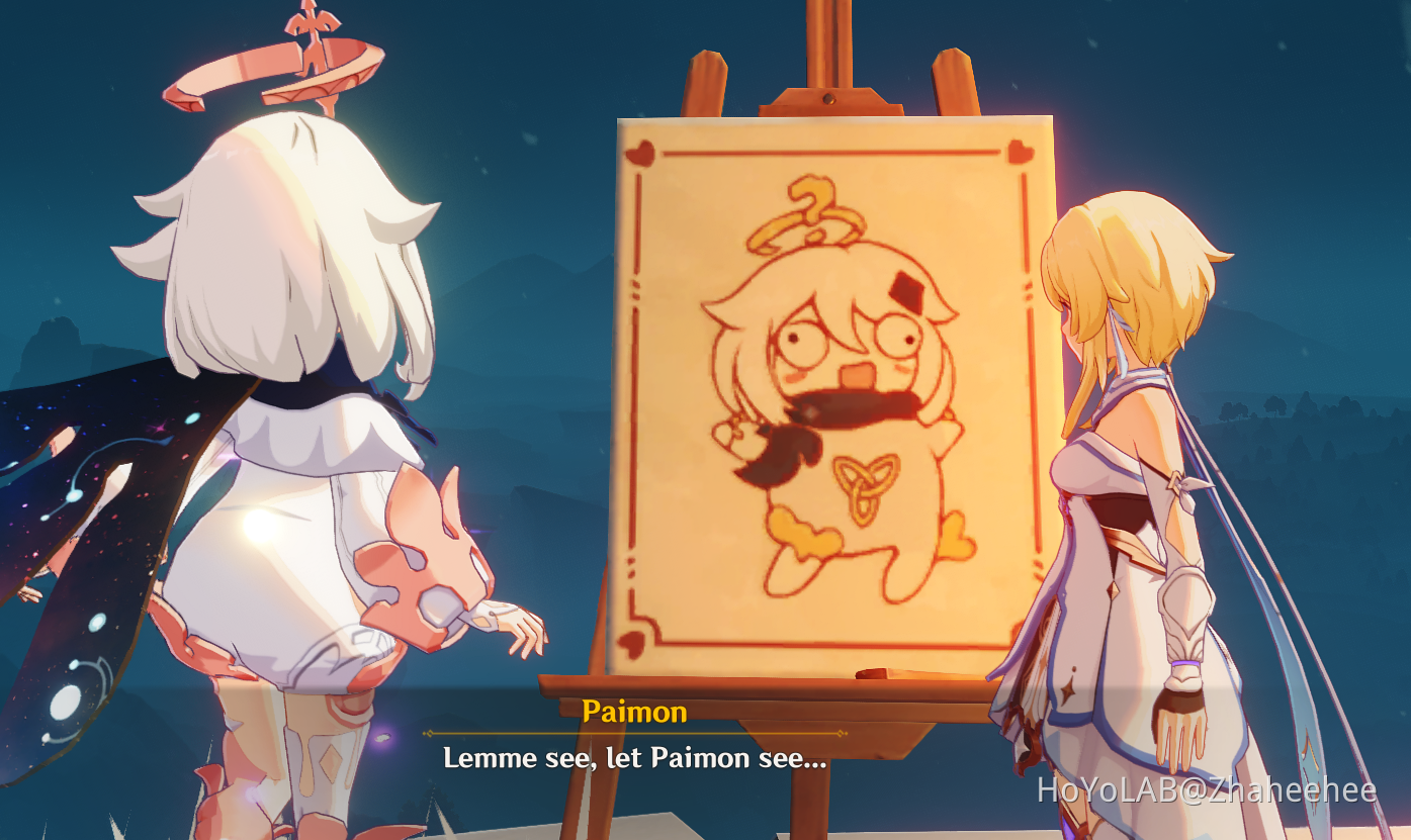 paimon is so beautiful :) Genshin Impact | HoYoLAB