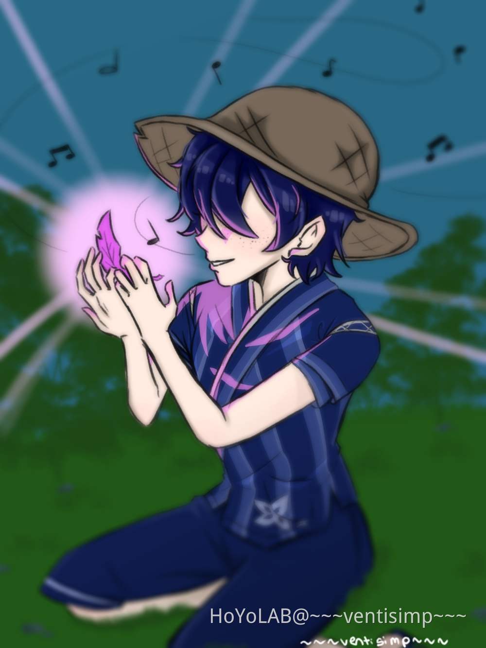 Ruu Fanart Genshin Impact | HoYoLAB