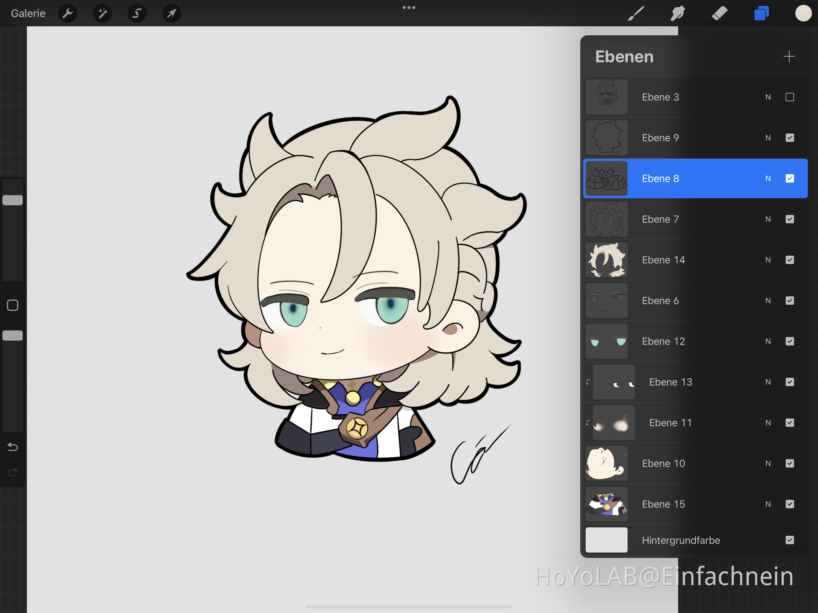 Albedo smirking | Genshin Impact | HoYoLAB