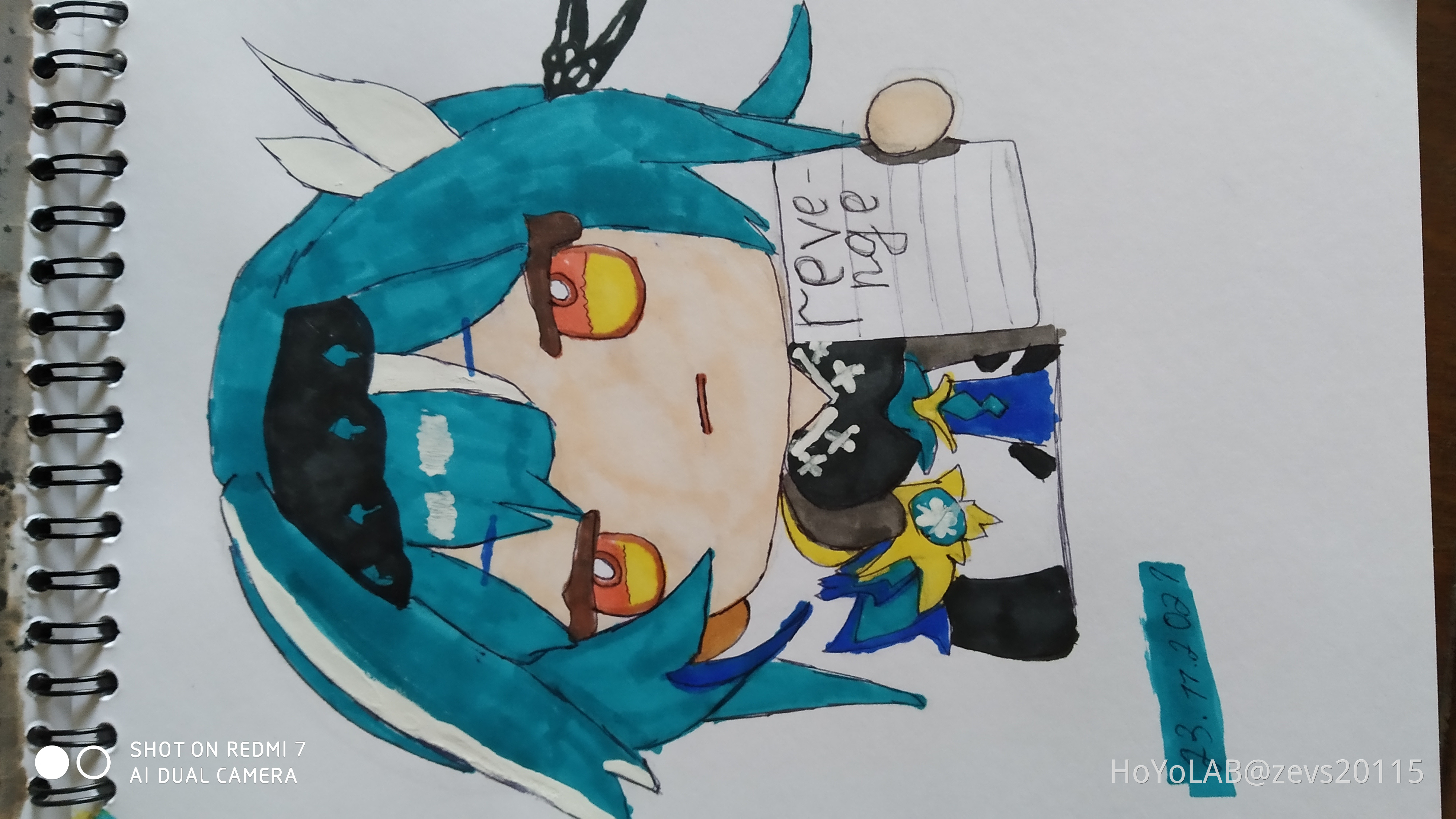 Aeola sticker ! Genshin Impact | HoYoLAB
