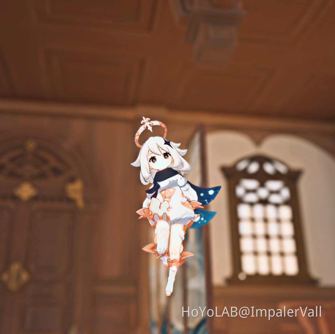 Paimon excited to launch her Art Gallery - HoYoverse Player Community