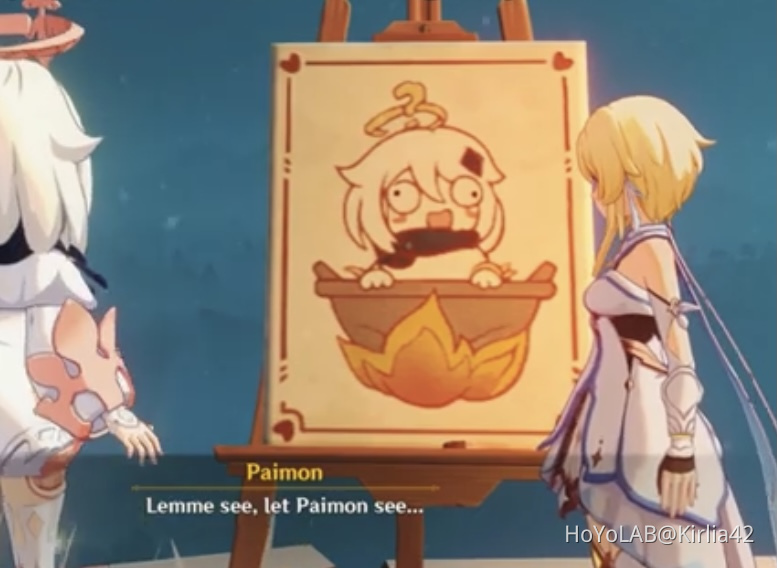 Paimon drawing YAY or NAY Genshin Impact | HoYoLAB