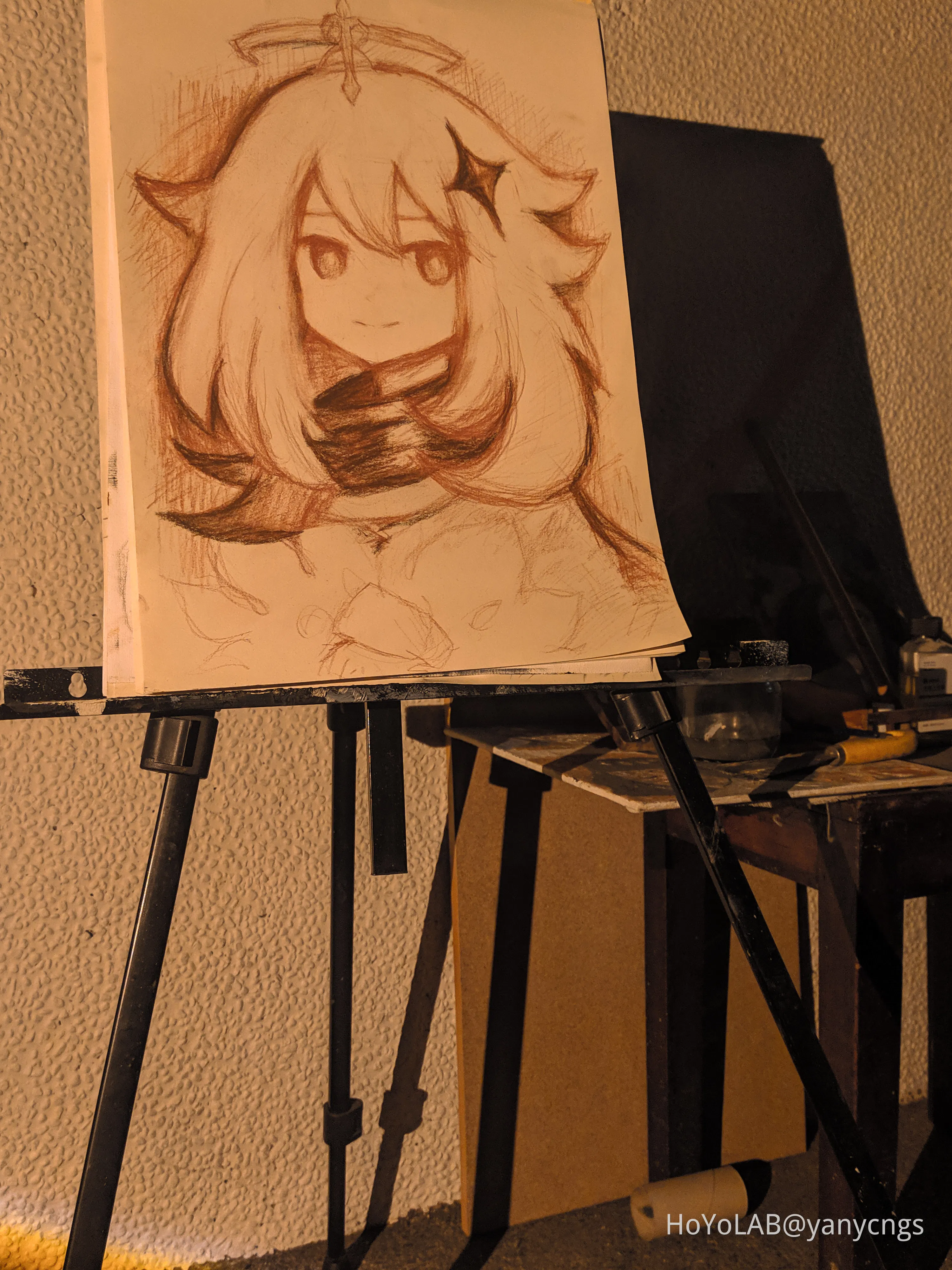 a portrait of paimon, the greatest companion Genshin Impact | HoYoLAB