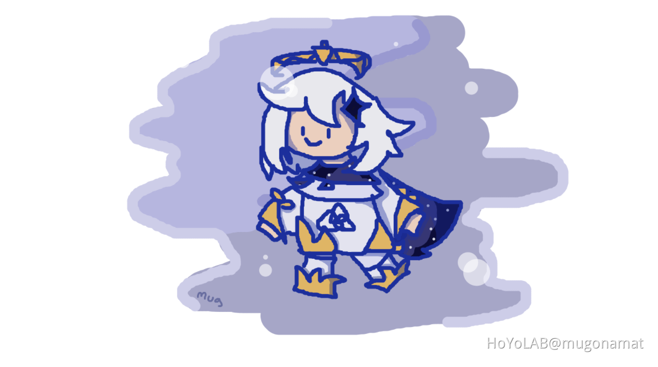 I tried to draw Paimon- Genshin Impact | HoYoLAB