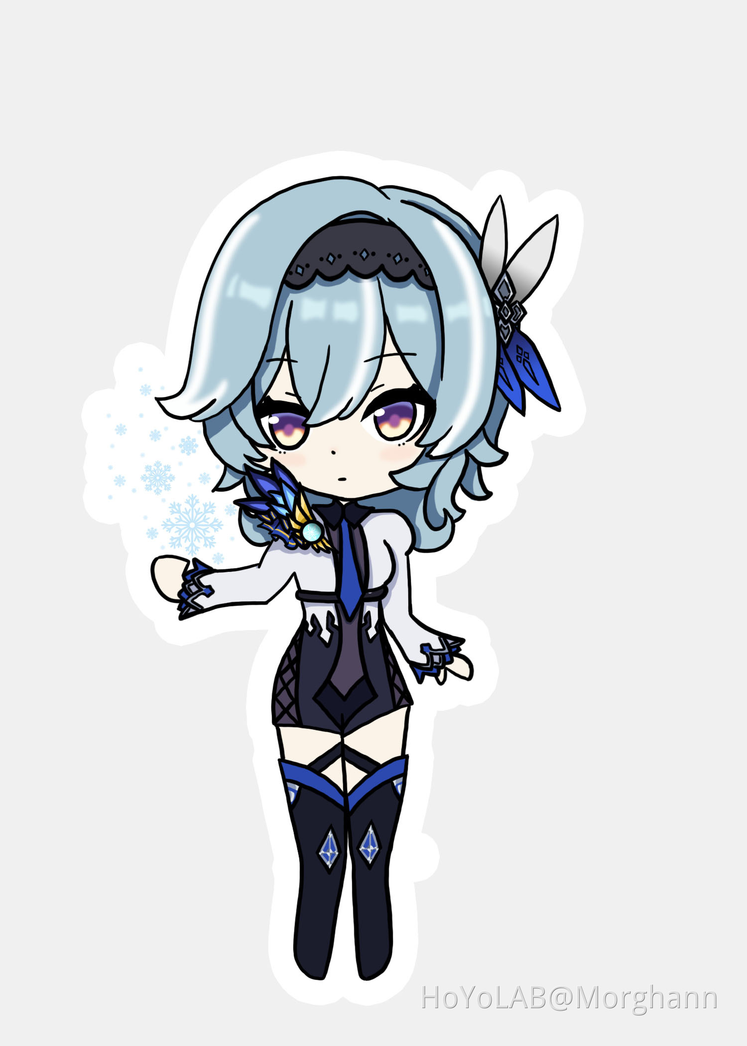 Eula Chibi - miHoYo Player Community