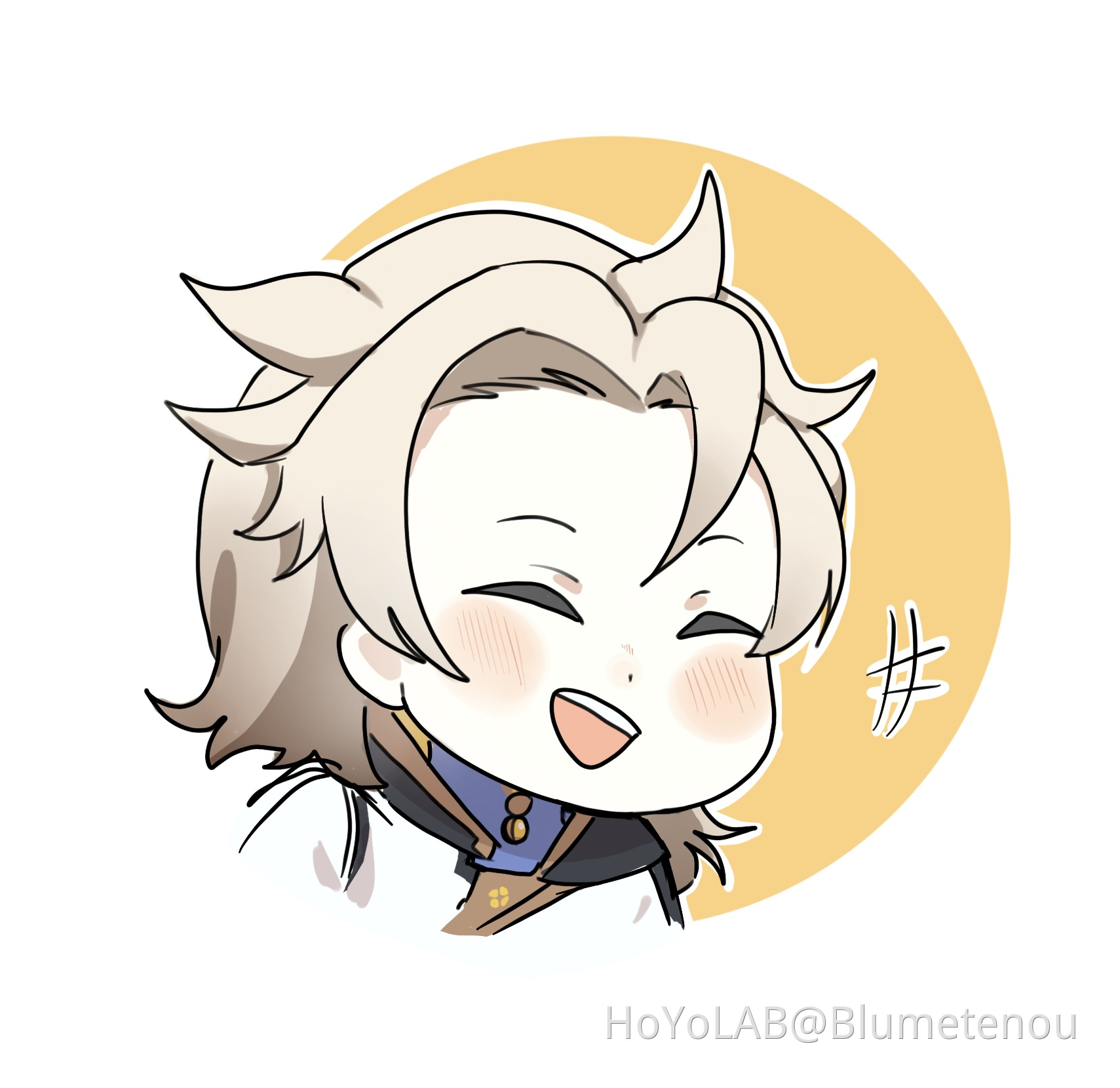 Albedo riendo - laugh Genshin Impact | HoYoLAB