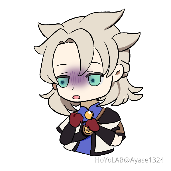 Albedo_Sticker Genshin Impact | HoYoLAB