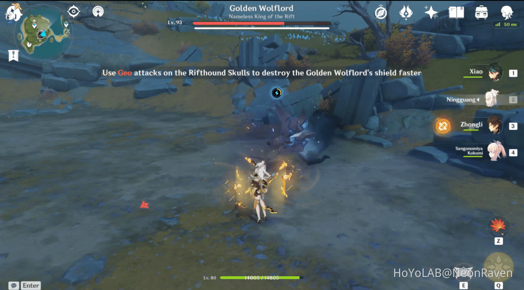 Golden Wolf Lord Battle Guide Genshin Impact | HoYoLAB