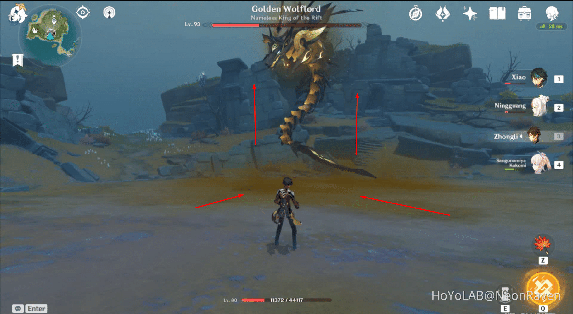 Golden Wolf Lord Battle Guide Genshin Impact | HoYoLAB