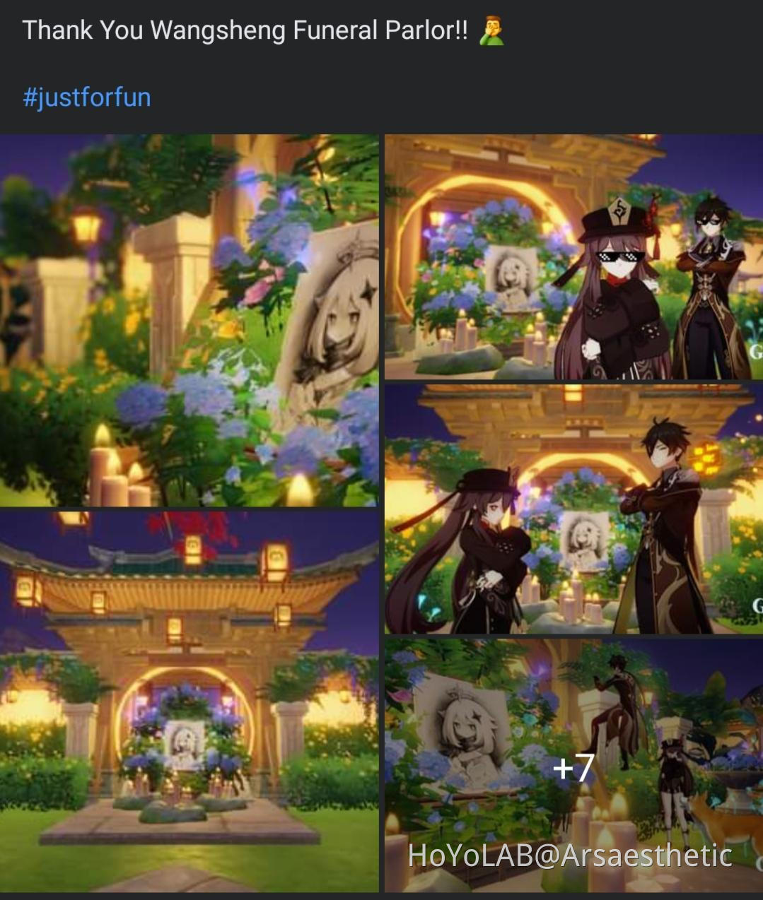 Paimon funeral Genshin Impact | HoYoLAB