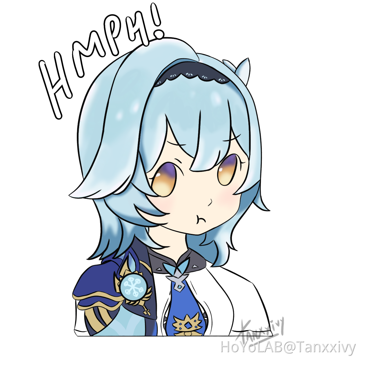 Eula is angry! HMPH! Genshin Impact | HoYoLAB