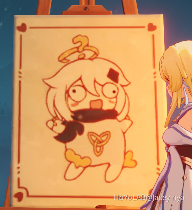 *Spoilers* Drawing paimon in the Snowstorms event Genshin Impact | HoYoLAB