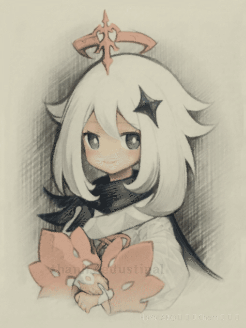 Albedo' painting of Paimon but colored Genshin Impact | HoYoLAB