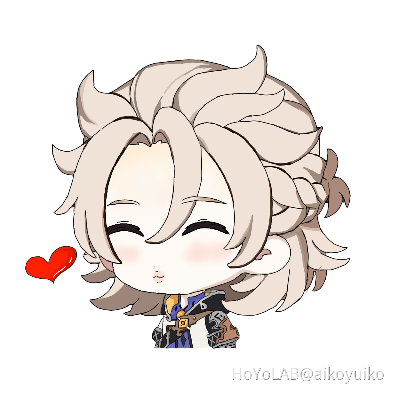 Albedo Sticker Genshin Impact | HoYoLAB