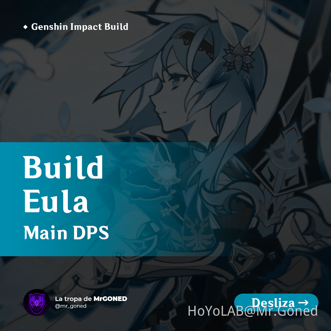 BUILD EULA || MAIN DPS Genshin Impact | HoYoLAB