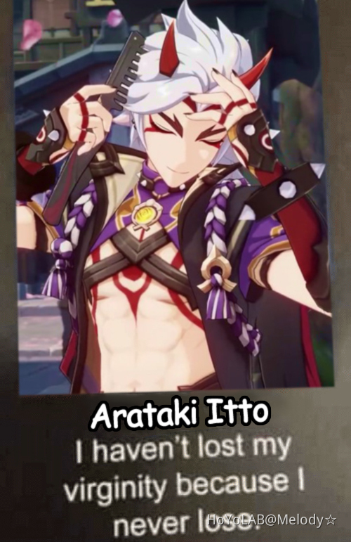 The one and oni Arataki Itto Genshin Impact | HoYoLAB