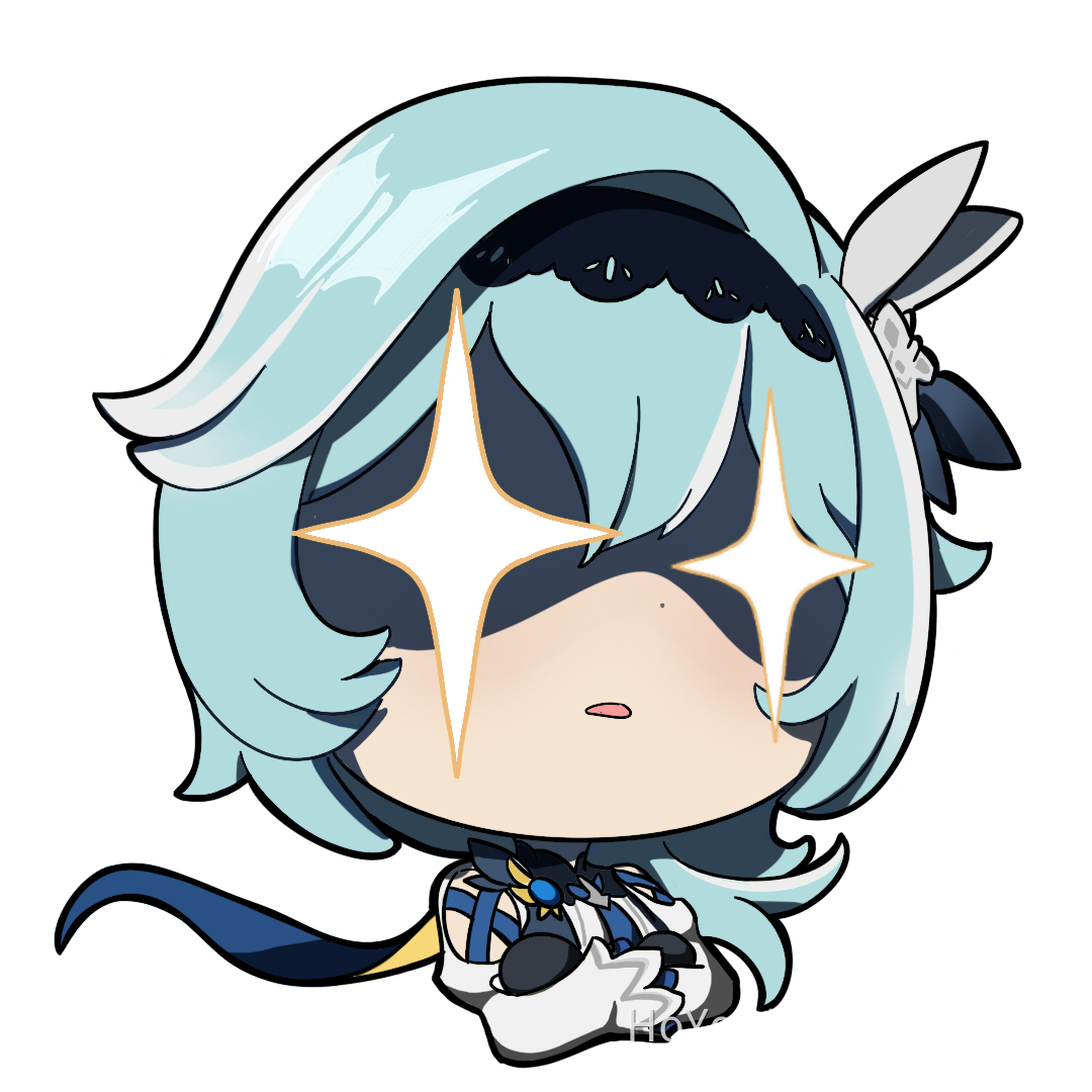 Eula Sticker: Vengeance Will Be Mine! Genshin Impact | HoYoLAB