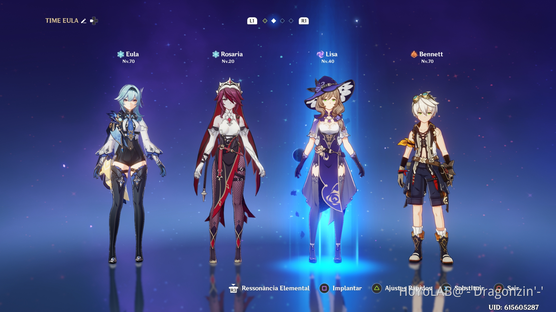 Time pra Eula Genshin Impact | HoYoLAB