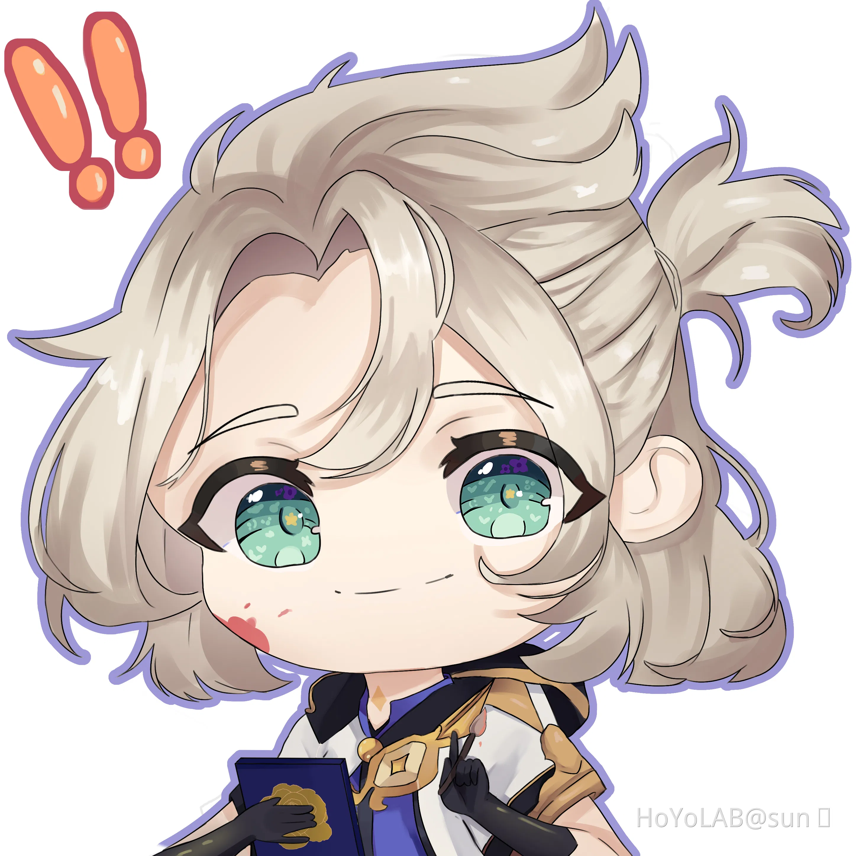 Albedo emoji ig Genshin Impact | HoYoLAB