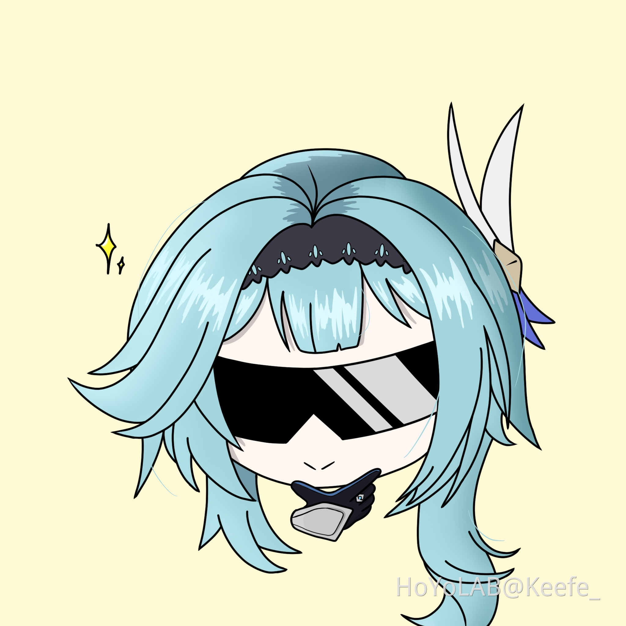 Sticker de Eula Genshin Impact | HoYoLAB