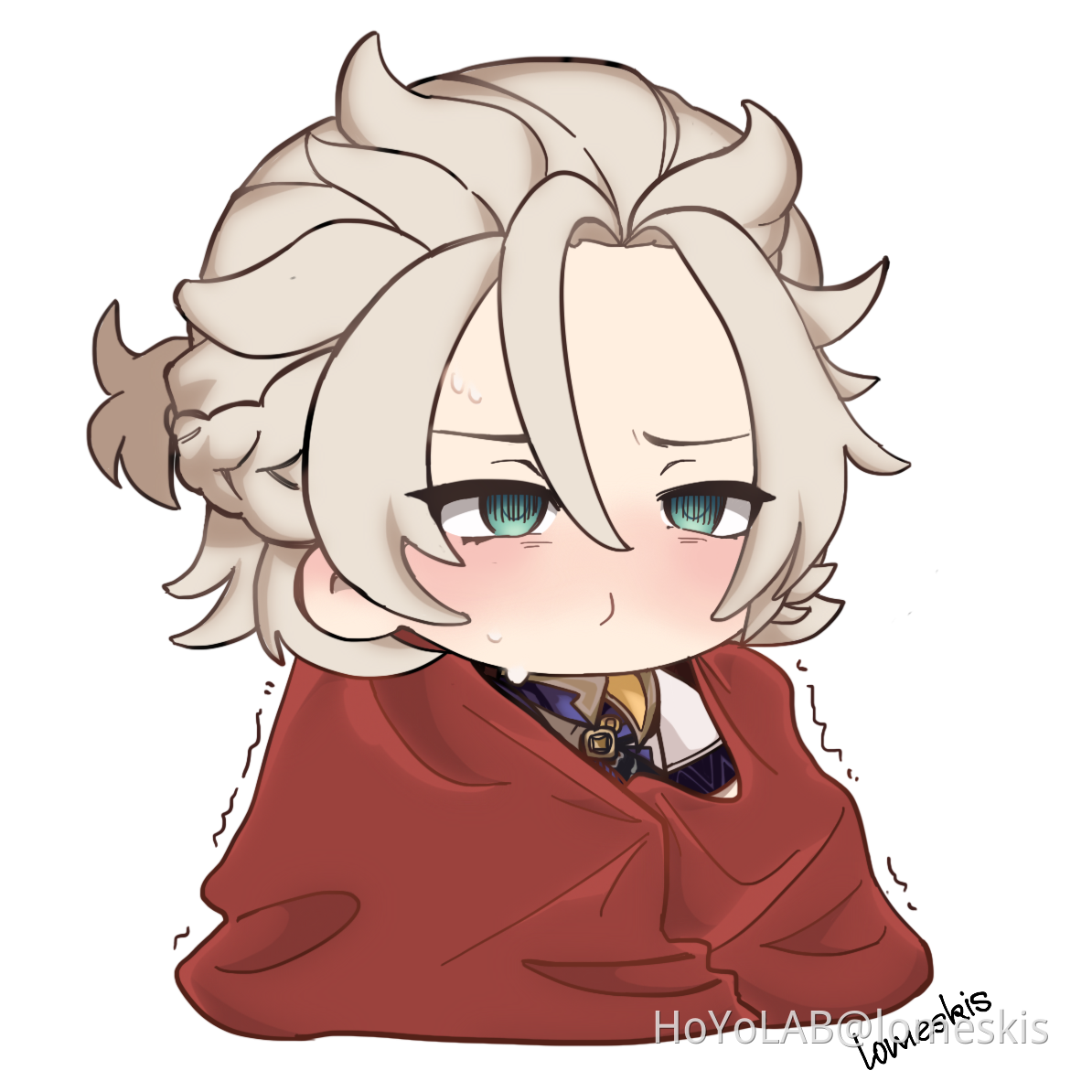 Albedo emote Genshin Impact | HoYoLAB