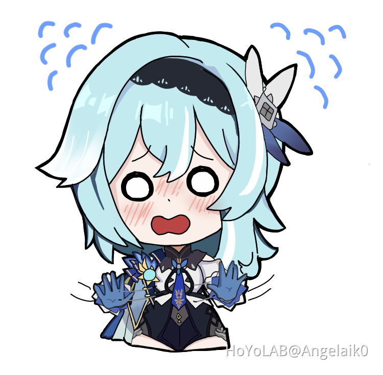 Embarrassed Eula Genshin Impact | HoYoLAB