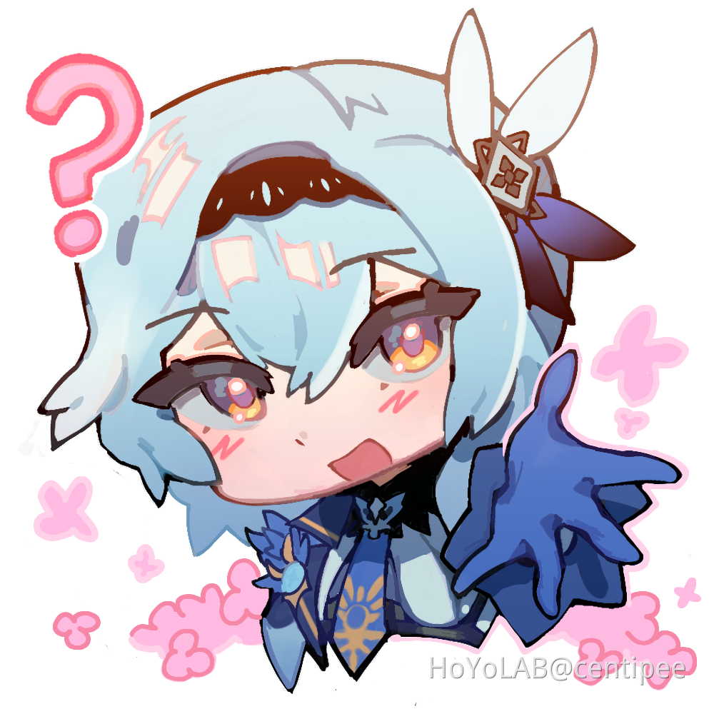 Eula sticker :) | Genshin Impact | HoYoLAB